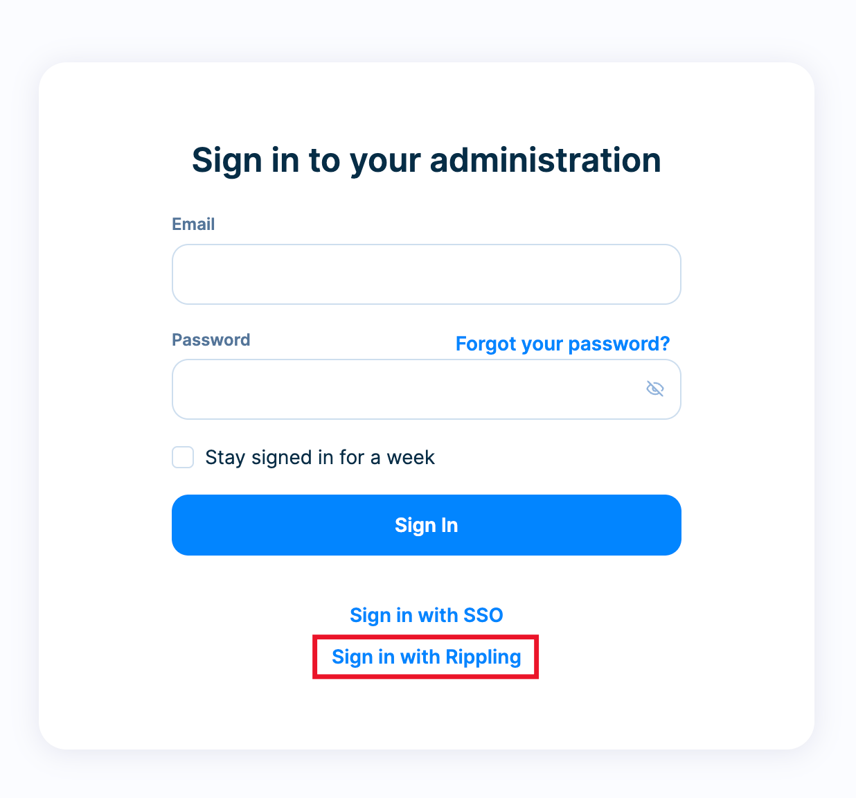 Rippling and FaceUp native integration guide